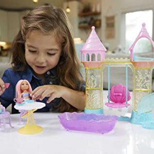 Barbie Dreamtopia Mermaid Playground Playset, with Chelsea Mermaid Doll ...