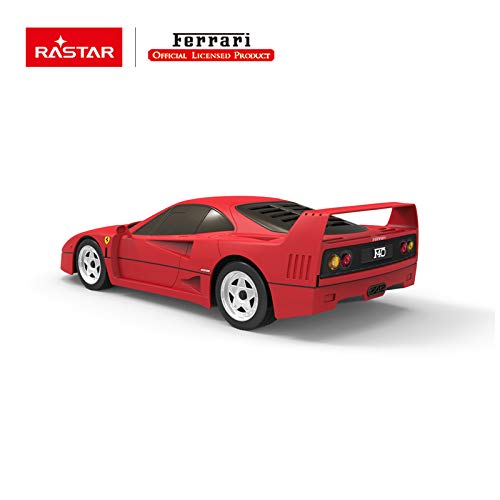 Radio Remote Control 1/24 Scale Ferrari F40 Licensed RC Model Car (Red ...