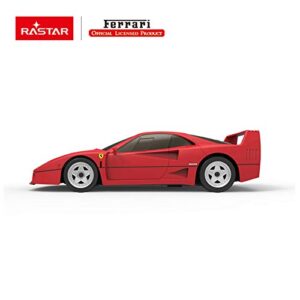 Radio Remote Control 1/24 Scale Ferrari F40 Licensed RC Model Car (Red ...