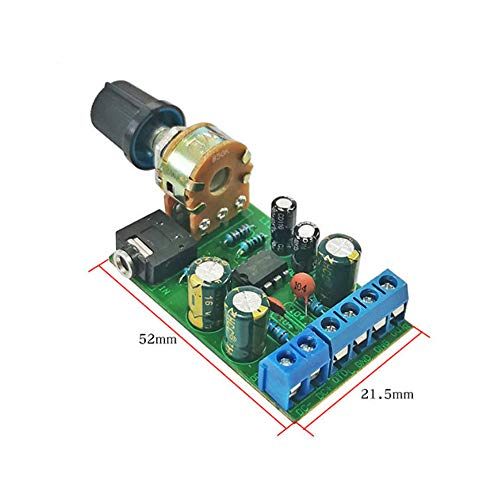 Ximimark DC 1.8-12V TDA2822M Audio Amplifier Board 2.0 Channel Stereo ...