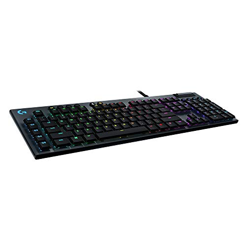 Logitech G815 LIGHTSYNC RGB Mechanical Gaming Keyboard with Low Profile ...
