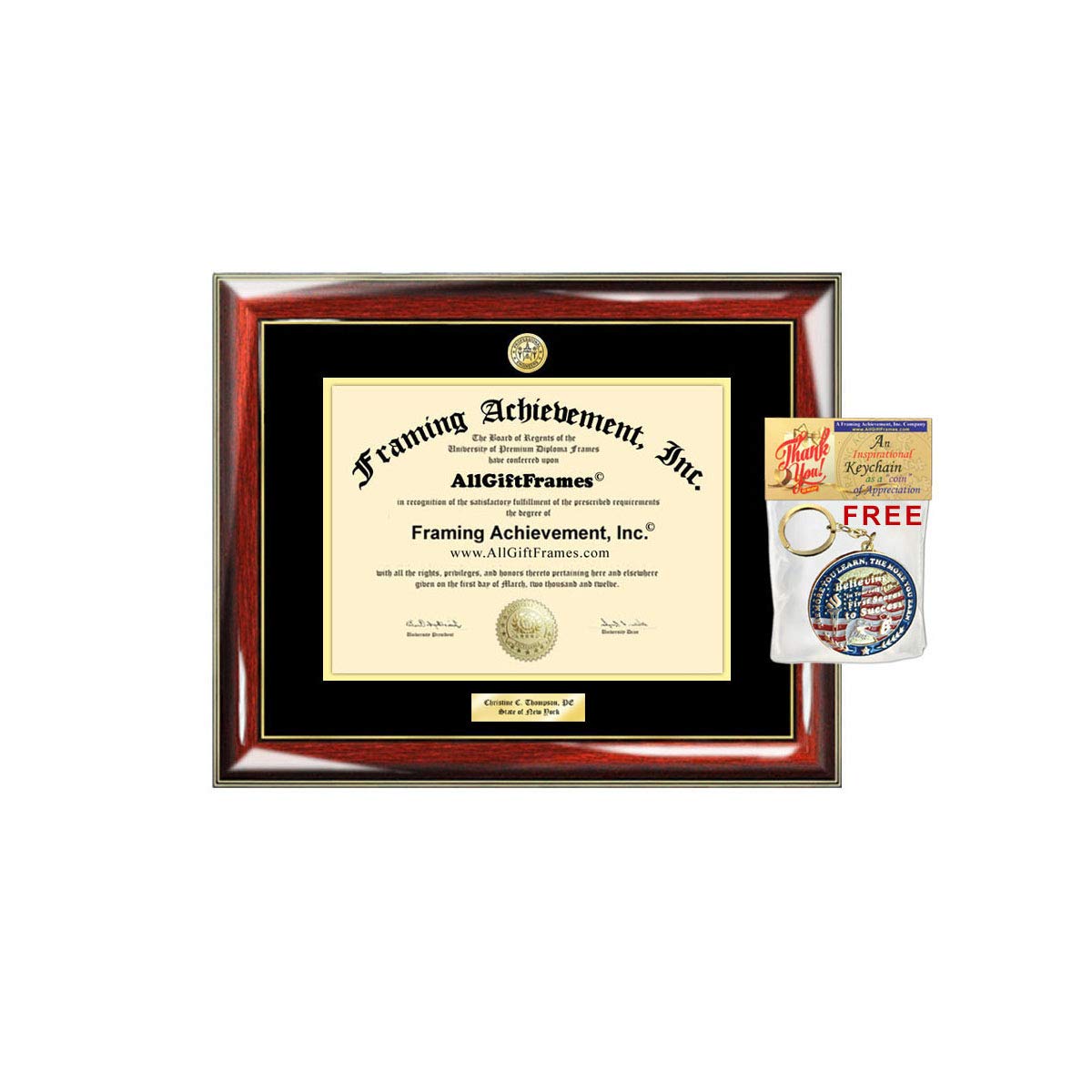 PE State Board License Personalized Professional Engineer Certificate ...