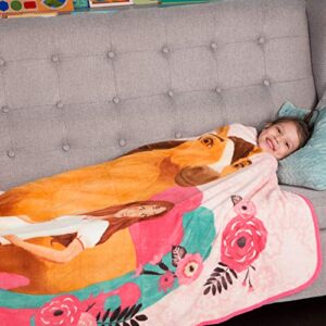 Franco Kids Bedding Super Soft Micro Raschel Throw, 46 in x 60 in ...