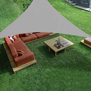 Anecoul Sun Shade Sail Waterproof Triangle 16' x 16' x 16' Shade Sails ...