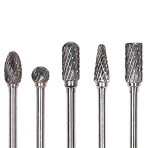 10PCS Tungsten Carbide Burs Sets Rotary Mini Drill Accessories Drill ...