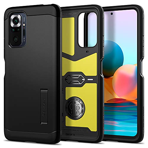 Spigen Tough Armor [Extreme Protection Tech] Designed for Redmi Note 10 ...