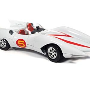 Auto World Speed Racer Mach 5 with Chim Chim and Speed Racer Figures ...