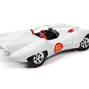 Auto World Speed Racer Mach 5 with Chim Chim and Speed Racer Figures ...