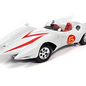 Auto World Speed Racer Mach 5 with Chim Chim and Speed Racer Figures ...