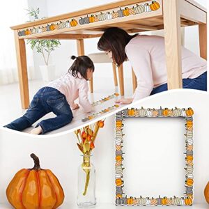 40 Pieces Pumpkin Bulletin Board Borders Fall Bulletin Border ...