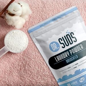 New Dr Suds Natural Laundry Detergent Powder 100+ Loads Unscented Made ...