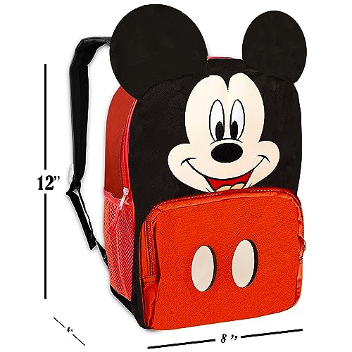 Mickey Mouse Backpack for Kids Toddlers ~ Deluxe 12" Mickey Mini ...
