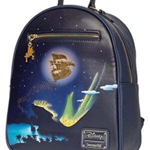 Loungefly Peter Pan Flying Jolly Roger Mini Backpack Standard — 🛍️ The ...
