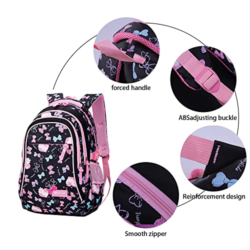 EFBJIXY School Backpack Girls Set 3 IN 1 Cute bookbags with Lunch Box ...