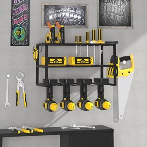 Dosker Tool Shelf & Organizer Wall Mounted Garage Storage Rack 3 Layers ...