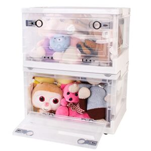Homeforce Closet Organizers and Storage - Stackable Storage Bins with ...