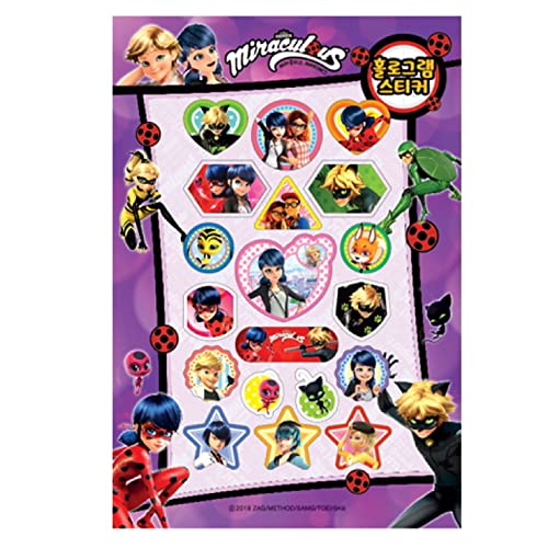 Miraculous Ladybug Sticker Book Multiple Sticker Collection Book Ver.2 ...