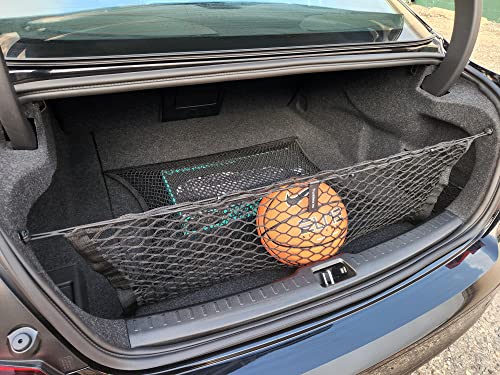 Envelope + Floor Style Automotive Elastic Trunk Cargo Net for Volvo S60 ...