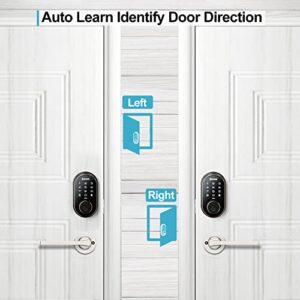 Keyless Entry Door Lock - GEEANN Smart Keypad Deadbolt Lock, Electronic ...