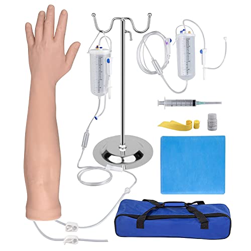 SimCoach Intravenous Practice Arm, Phlebotomy Practice Kit, IV ...