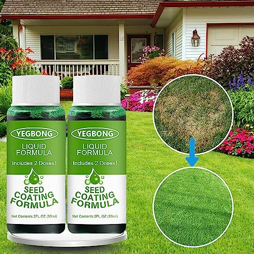 8 PCS Green Grass Lawn Spray, Greenrevive Hydroseeding Lawn Solution ...