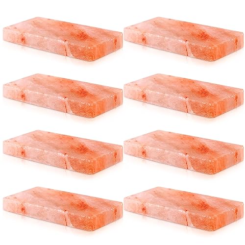 Fabbay 8 Pcs Animal Lick Salt Bulk Himalayan Salt Block Pink Salt Lick ...