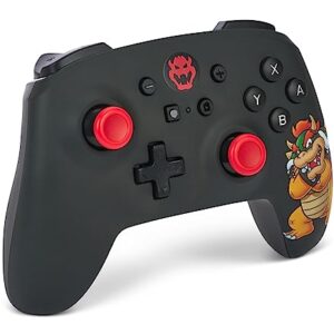 PowerA Wireless Nintendo Switch Controller - King Bowser, AA Battery ...