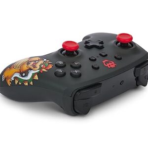 PowerA Wireless Nintendo Switch Controller - King Bowser, AA Battery ...