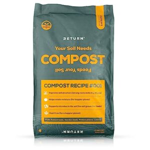 Return Organic Compost #001, Fertilizer for Indoor & Outdoor Garden ...
