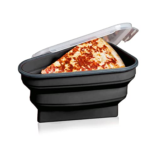 Updated 2023, Reusable Pizza Storage Container, Collapsible Silicone ...