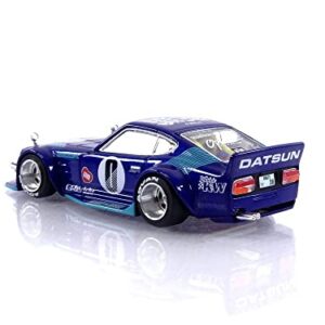 Datsun Fairlady Z S30Z Wide Spec (Blue) (by Jun Imai) Kaido House 1/64 ...