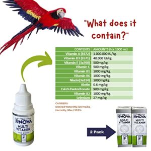 VHD MyBird Nova Multivitamin for Cage Birds - for Budgerigars, Domestic ...