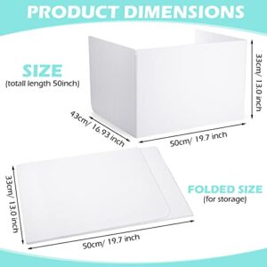 32 Pack Large Plastic Privacy Boards DIY Privacy Folders for Student ...