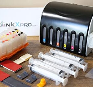 INKXPRO 312XL Empty Ink System CISS Refillable Cartridge Kit with Ink ...