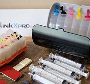 INKXPRO 312XL Empty Ink System CISS Refillable Cartridge Kit with Ink ...