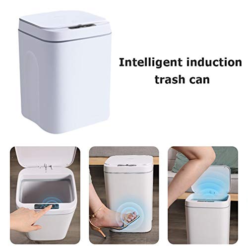 WPYYI Intelligent Trash Can Automatic Sensor Dustbin Smart Sensor ...