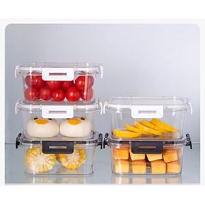 Qiopertar Airtight Crisper Refrigerator Rectangular Kitchen Thickening ...