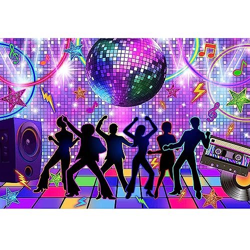 70s Disco Party Backdrop Disco Party Decorations Disco Backdrop Disco ...