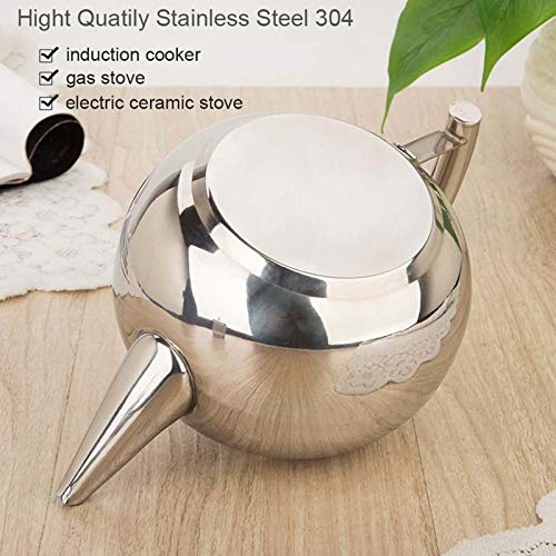 Tea kettle, Whistling Tea Kettle Stainless Steel Teapot Teakettle for ...