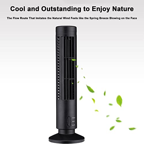 Quiet Tower Fan, 2.5W USB Charging Tower cooling Fan, tower fans ...