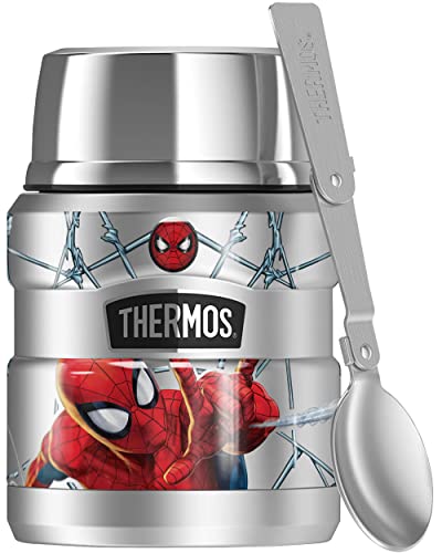 THERMOS Spider Man Spider Man Web STAINLESS KING Stainless Steel Food ...