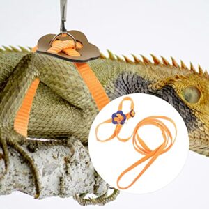 Adjustable Reptile Lizard Harness Leash: Turtle Lizard Traction Belt ...
