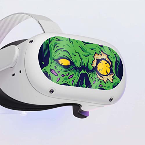 KCD VR Headset Controller Decal Sticker - Front Eyes Skin - Green ...