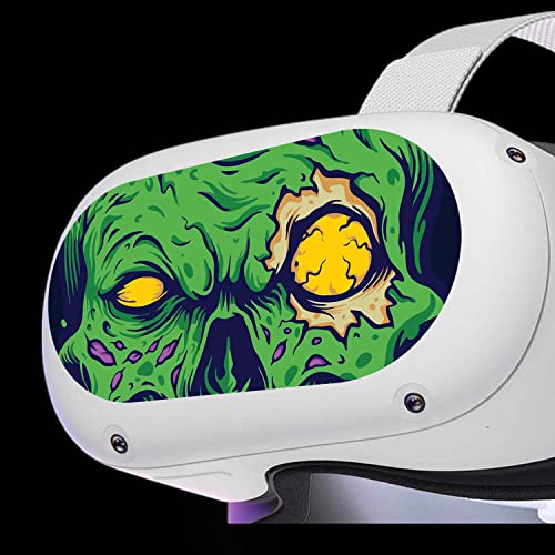 KCD VR Headset Controller Decal Sticker - Front Eyes Skin - Green ...