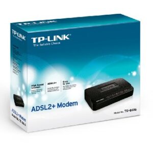 TP-Link ADSL2+ Modem, Up to 24Mbps Downstream Bandwidth, 6KV Lightning Protection (TD-8616) — 🛍️ ...