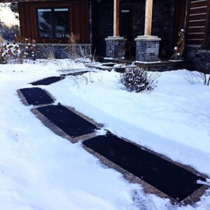 HeatTrak Heated Snow Melting Mats - Heated Outdoor Mats for Walkways ...