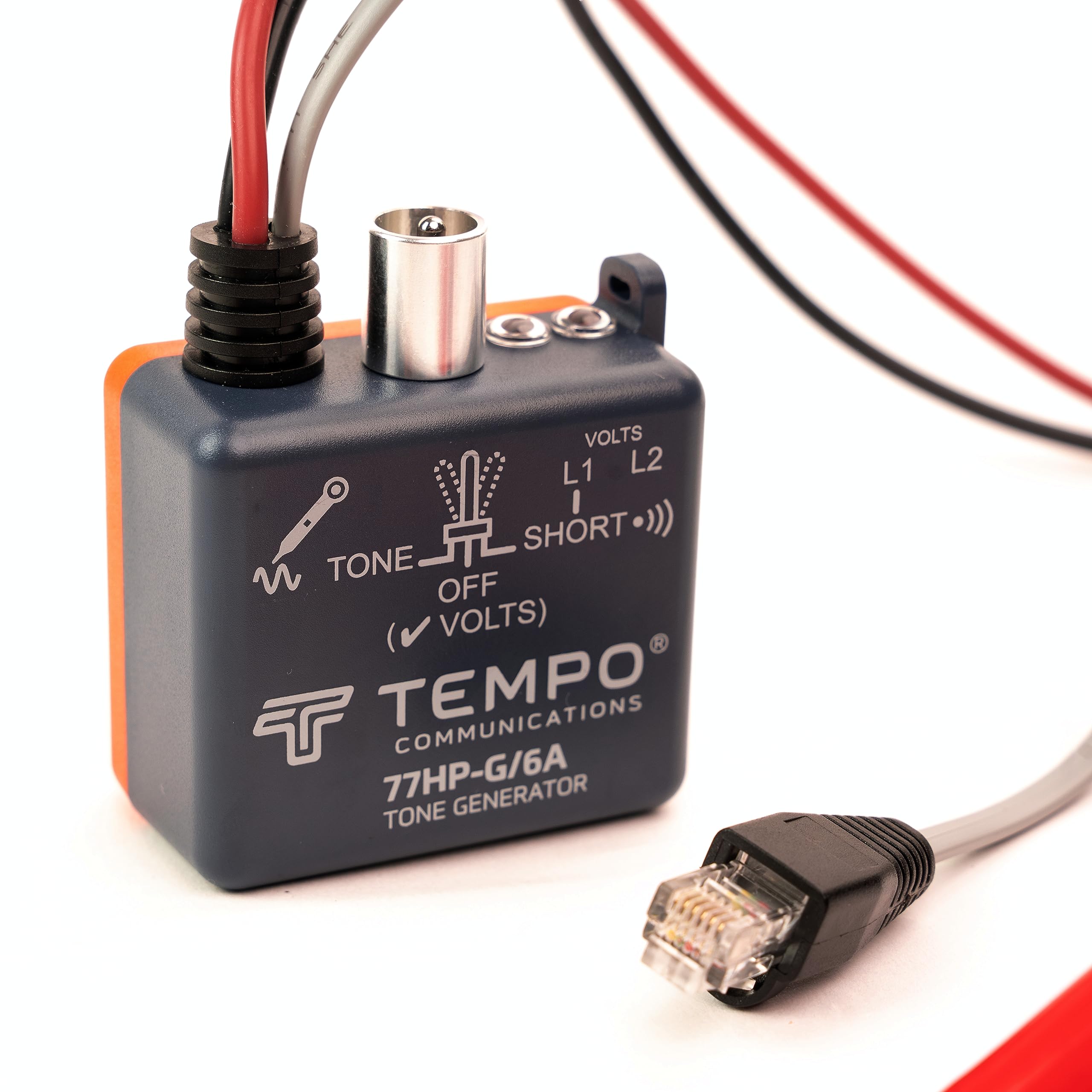 Tempo 77HP-G/6A Tone Generator w/ABN Clips | Cable Tracing, Continuity ...