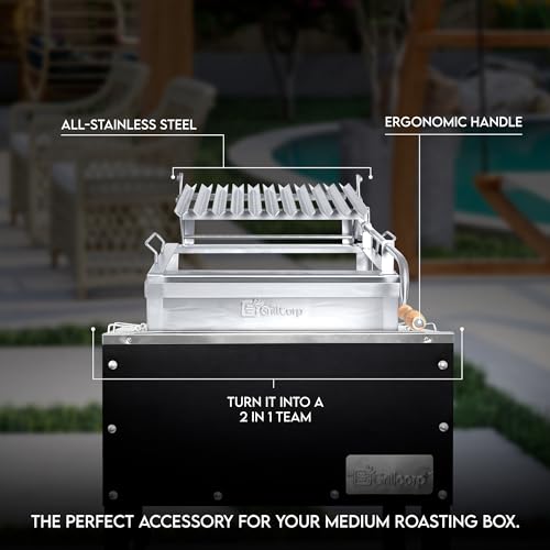 Grillcorp, Portable and built-in Grill with Lifting System, 100% ...