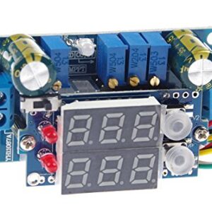 5A Buck Converter, KNACRO Voltage Regulator Board DC 6-36V Down to 1.25-32V 5A CC CV MPPT Solar ...