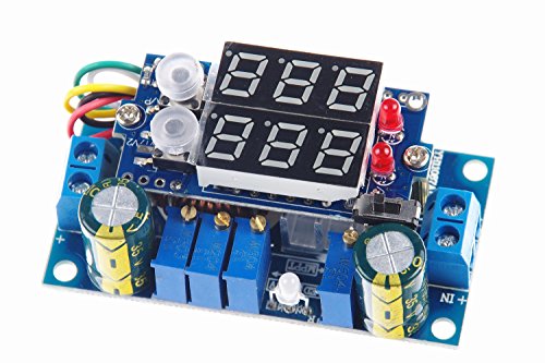 5A Buck Converter, KNACRO Voltage Regulator Board DC 6-36V Down to 1.25-32V 5A CC CV MPPT Solar ...
